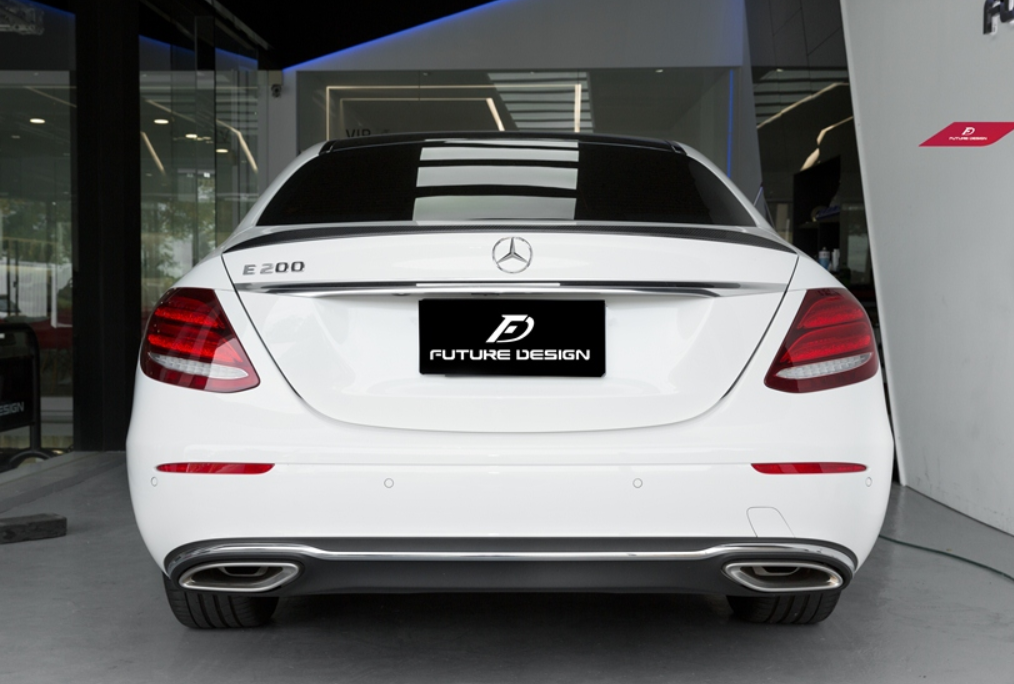 Future design E63 STYLE Carbon Fiber REAR SPOILER for Mercedes Benz E ...